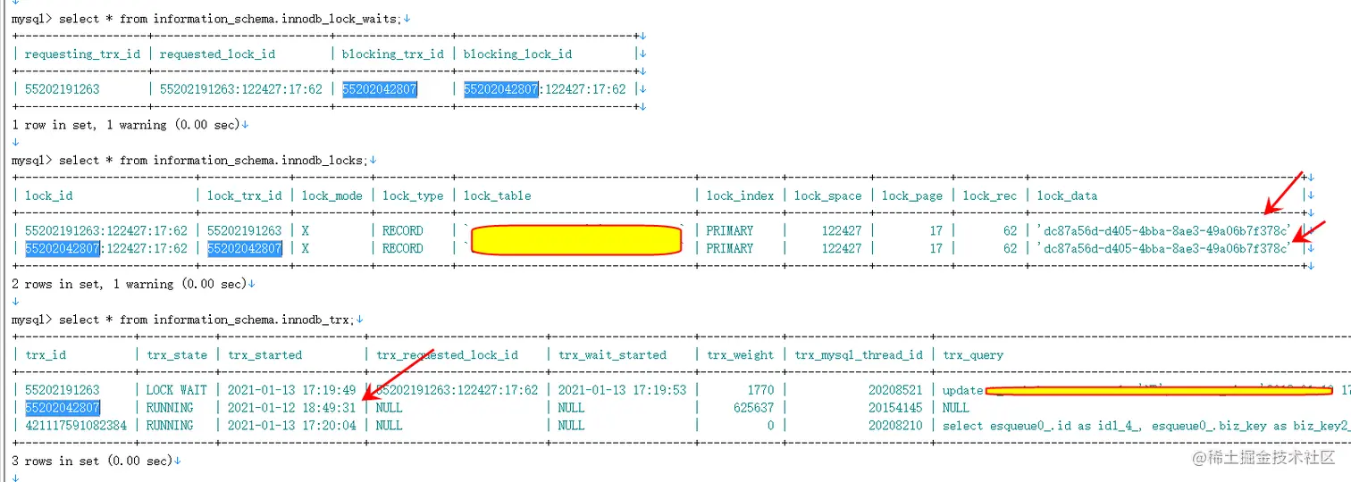 mysql异常解决方案 - Lock wait timeout exceeded异常从异常堆栈来看，问题的根源在于Loc - 掘金
