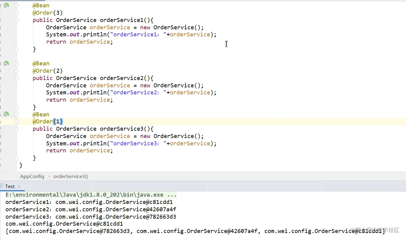 一章搞懂@Order()、@Priority()、@Primary()区别！！！使用@Autowired注入单一属性值的 - 掘金