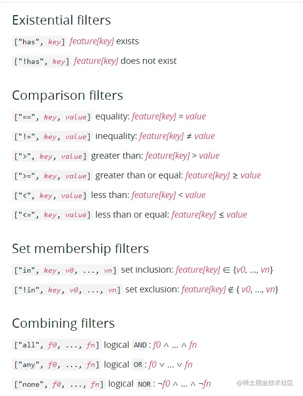 mapbox使用filter方法过滤地图——expression表达式语法注意事项使用mapbox的expression - 掘金