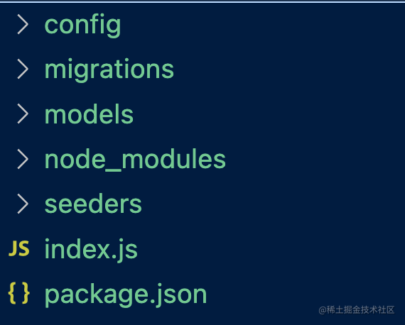 sequelize-cli 使用手册 - 掘金