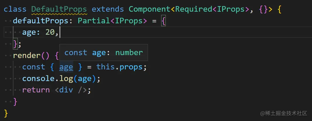关于React组件props默认值的设置前言 在编写react组件的时候，为了兼容一些分支逻辑，我们经常会给组件的pro - 掘金