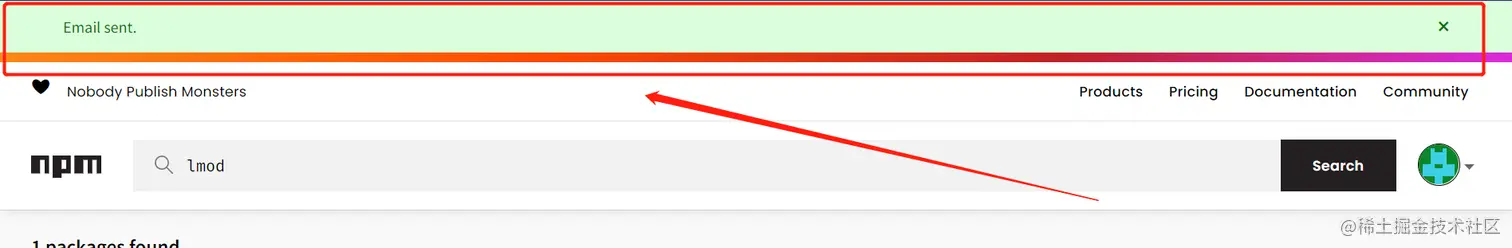 发布npm包报错：npm ERR! code E403发布 报错内容 查看npm账户是否添加 结果显示已添加 邮箱验证 - 掘金