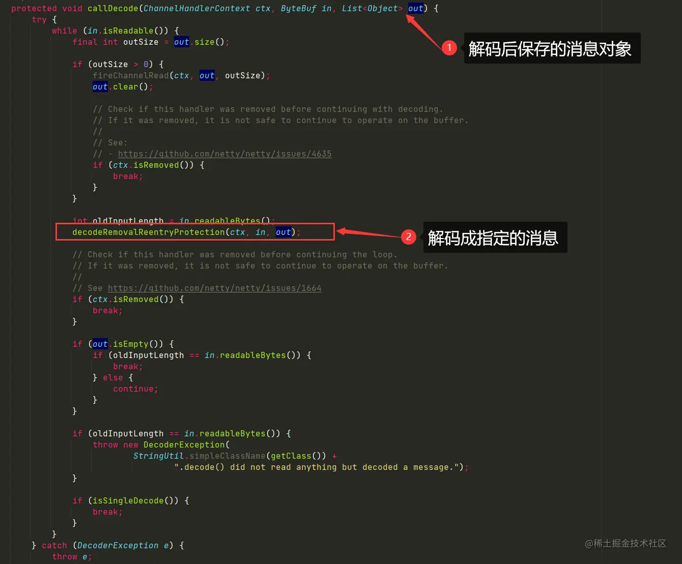 Netty源码解析-解码器(Decoder)是如何工作(图文并茂)解码器(Decoder)概述 以类似流的方式将Byte - 掘金