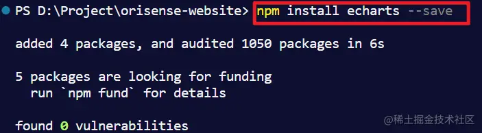 Vue3项目中使用ECharts图表并实现自适应效果在ECharts图表的omMounted生命周期中调用echarts - 掘金