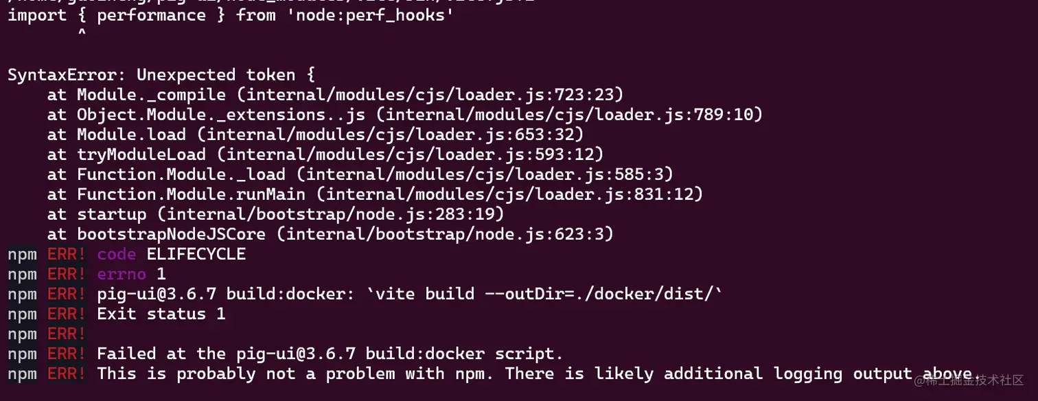 如何升级node到指定的版本?在启动某项目时，遇到了如下的问题，经查询是因为node版本号过低导致的，那该如何把node - 掘金