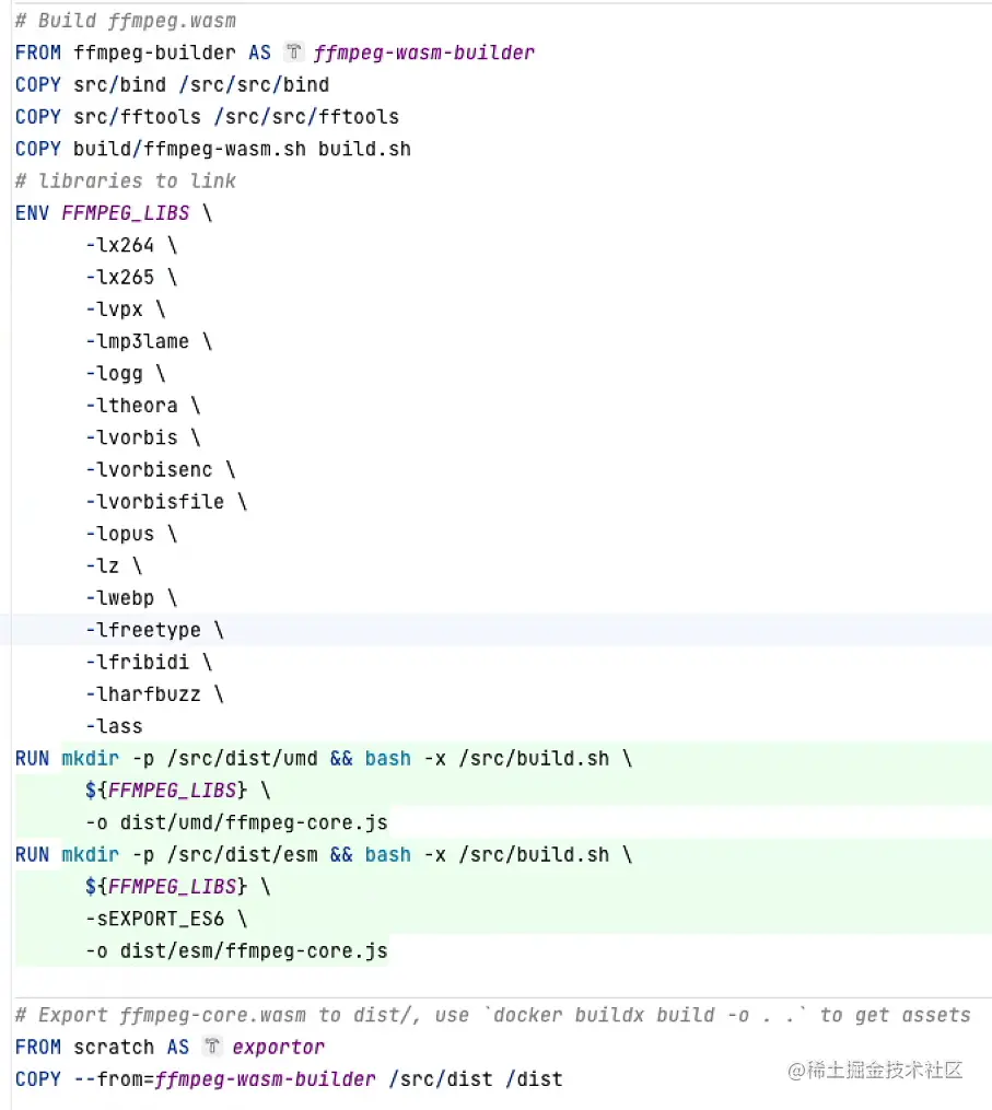 基于@ffmpeg/ffmpeg做简单修改打包一个ffprobe.wasm基于@ffmpeg/ffmpeg做简单修改打包 - 掘金