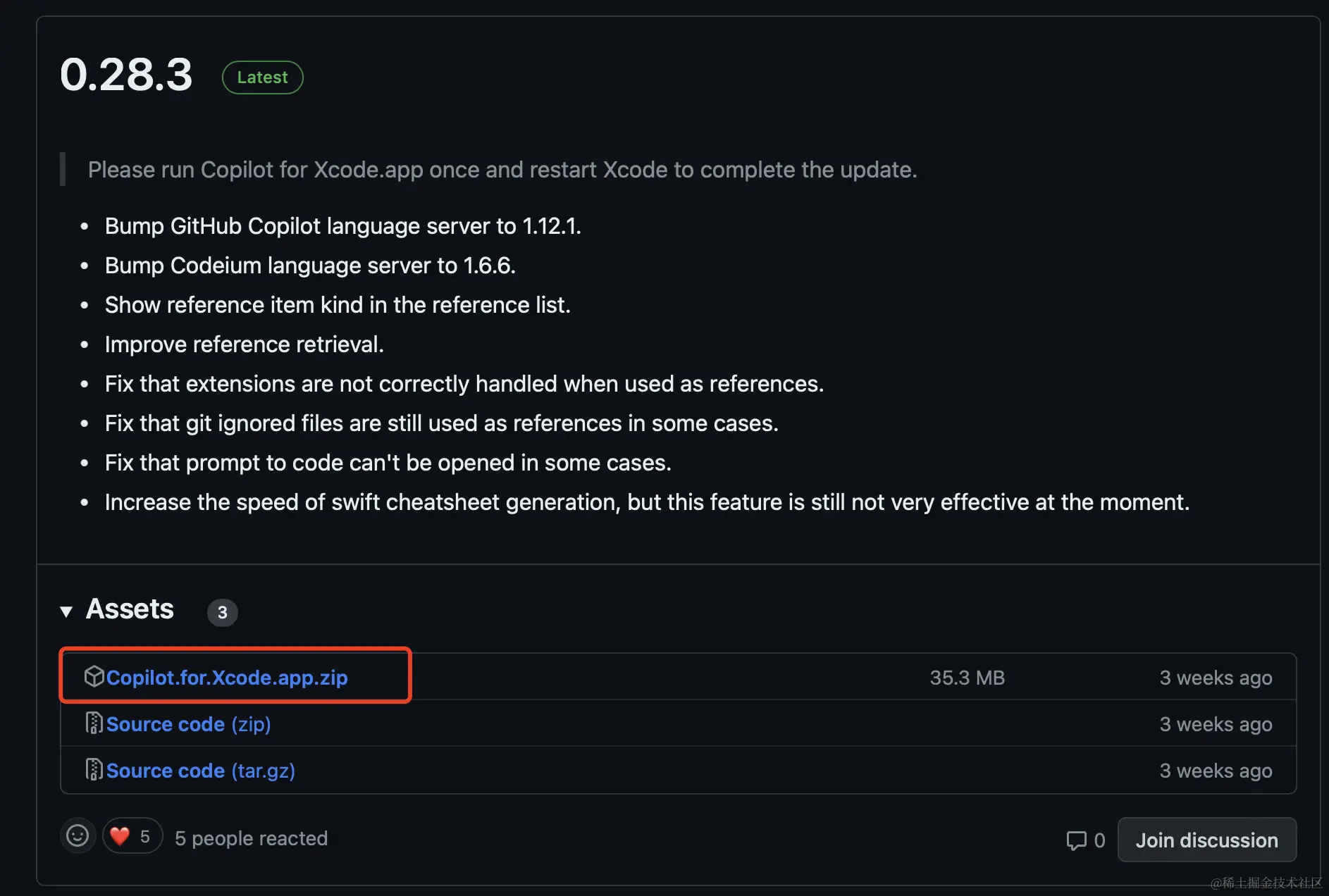 Xcode 集成 GitHub Copilot 随着 AI 编程助手的兴起，GitHub Copilot 成为了开发者的 - 掘金