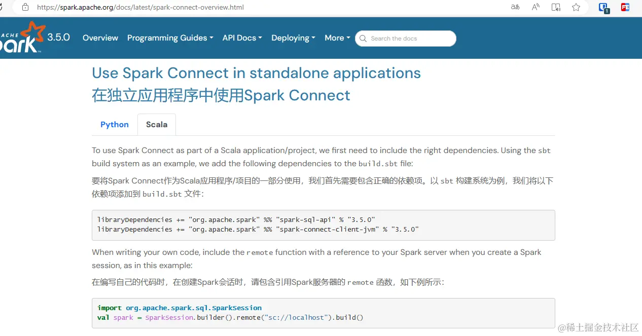 快速体验Spark Connect在Apache Spark 3.4中，引入了一个解耦的客户端-服务器架构的新模块Spa - 掘金