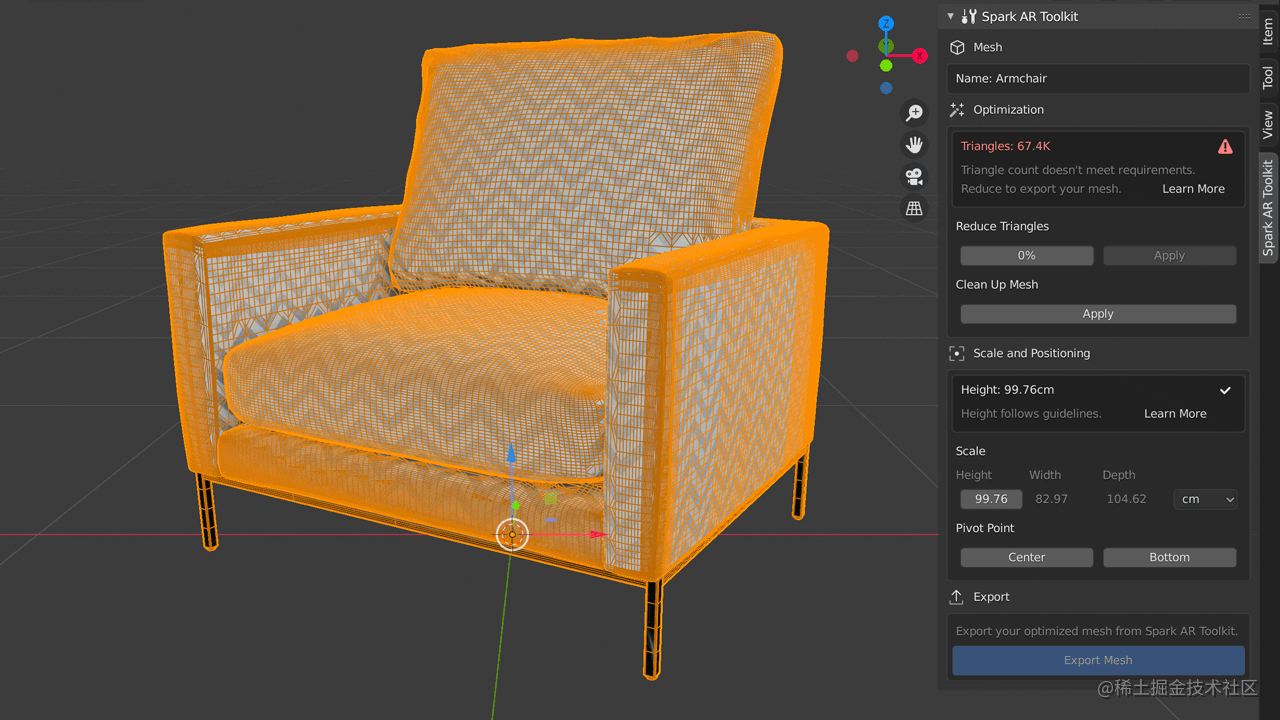 Spark AR —— 用于 Blender 2.83 和 2.9 的 Spark AR Toolkit - 掘金