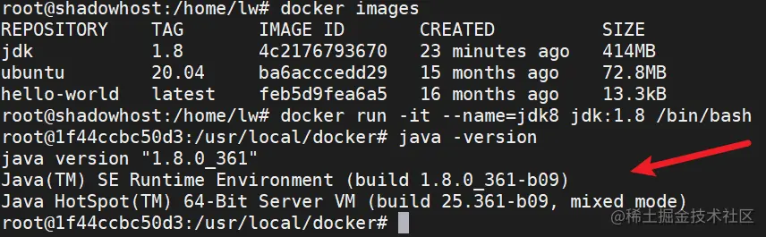 Docker 构建镜像andjdk8基础镜像搭建安装docker 提前安装好 Docker 本文基于 Ubuntu 20 0 掘金