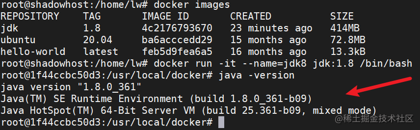 Docker-构建镜像&JDK8基础镜像搭建 - 掘金