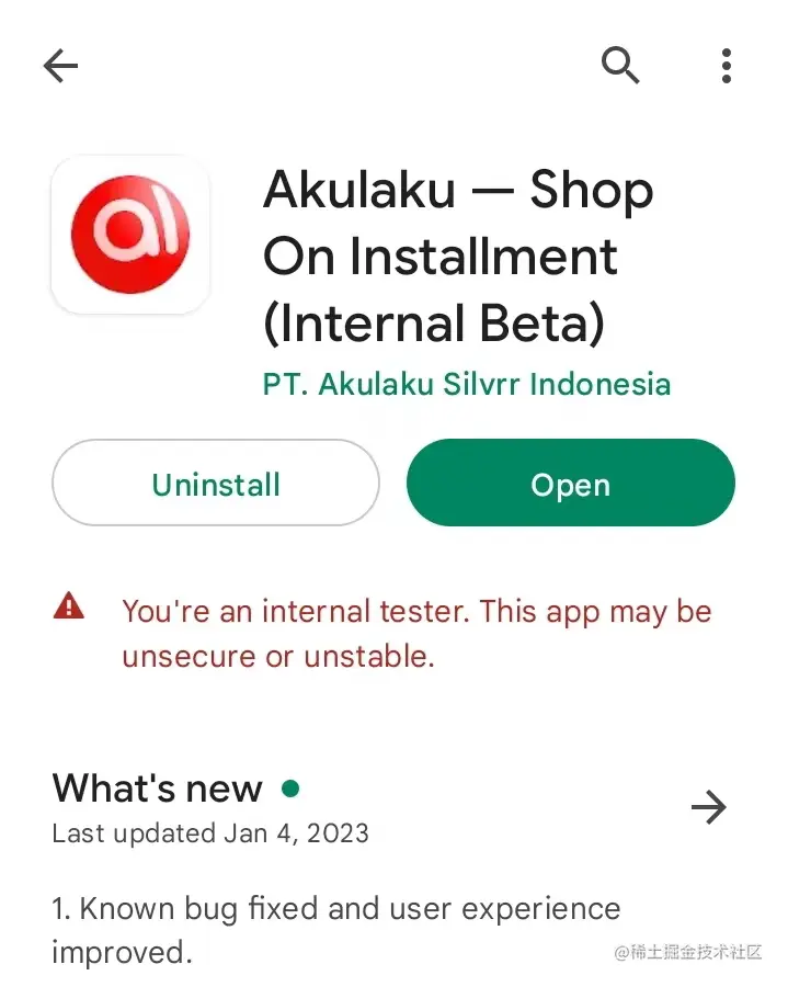 "一篇就够"系列：GooglePlay 应用内评价，应用内更新前言 1、我们都希望自己开发的 App 得到肯定，通常的做 - 掘金
