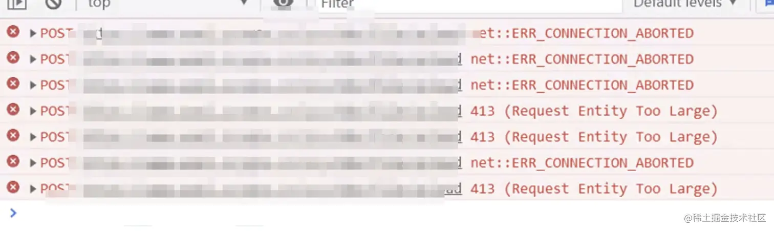 基于nginx网关的浏览器上传大文件失败问题分析413返回状态码Request Entity Too Large，net - 掘金