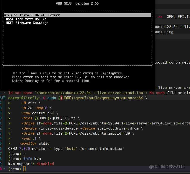 qemu-system-aarch64使用记录（一） - 掘金