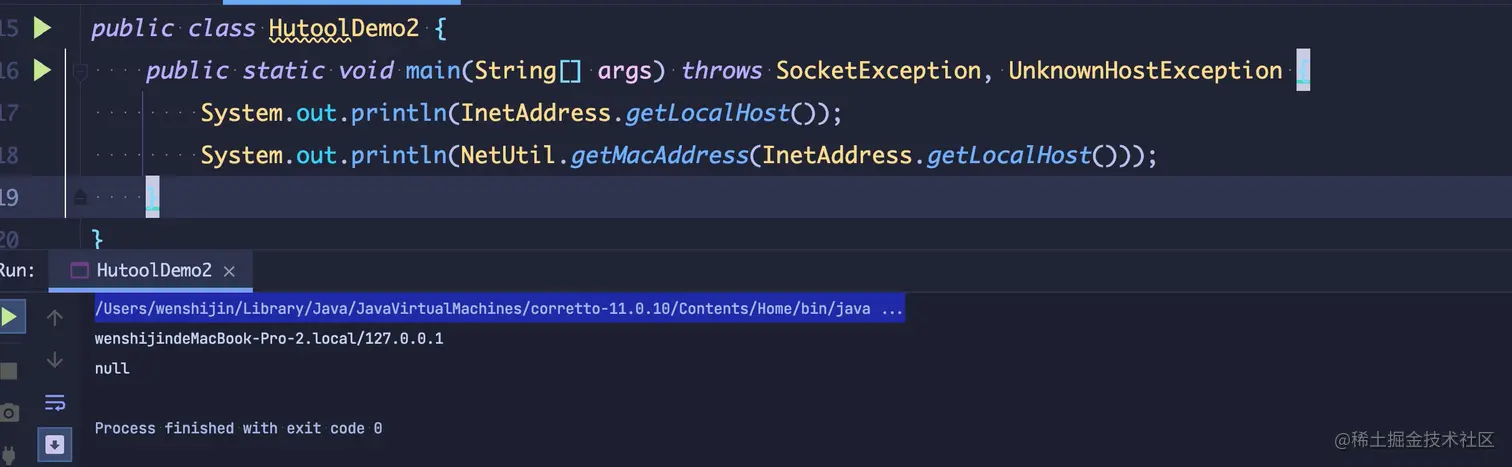 记录一次 InetAddress.getLocalHost().getHostAddress()获取主机IP的问题 - 掘金