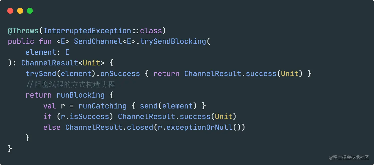 Kotlin Flow上手指南 （二） ChannelFlow继上一篇介绍了Flow的一些基本用法，足够满足大部分日常场 - 掘金