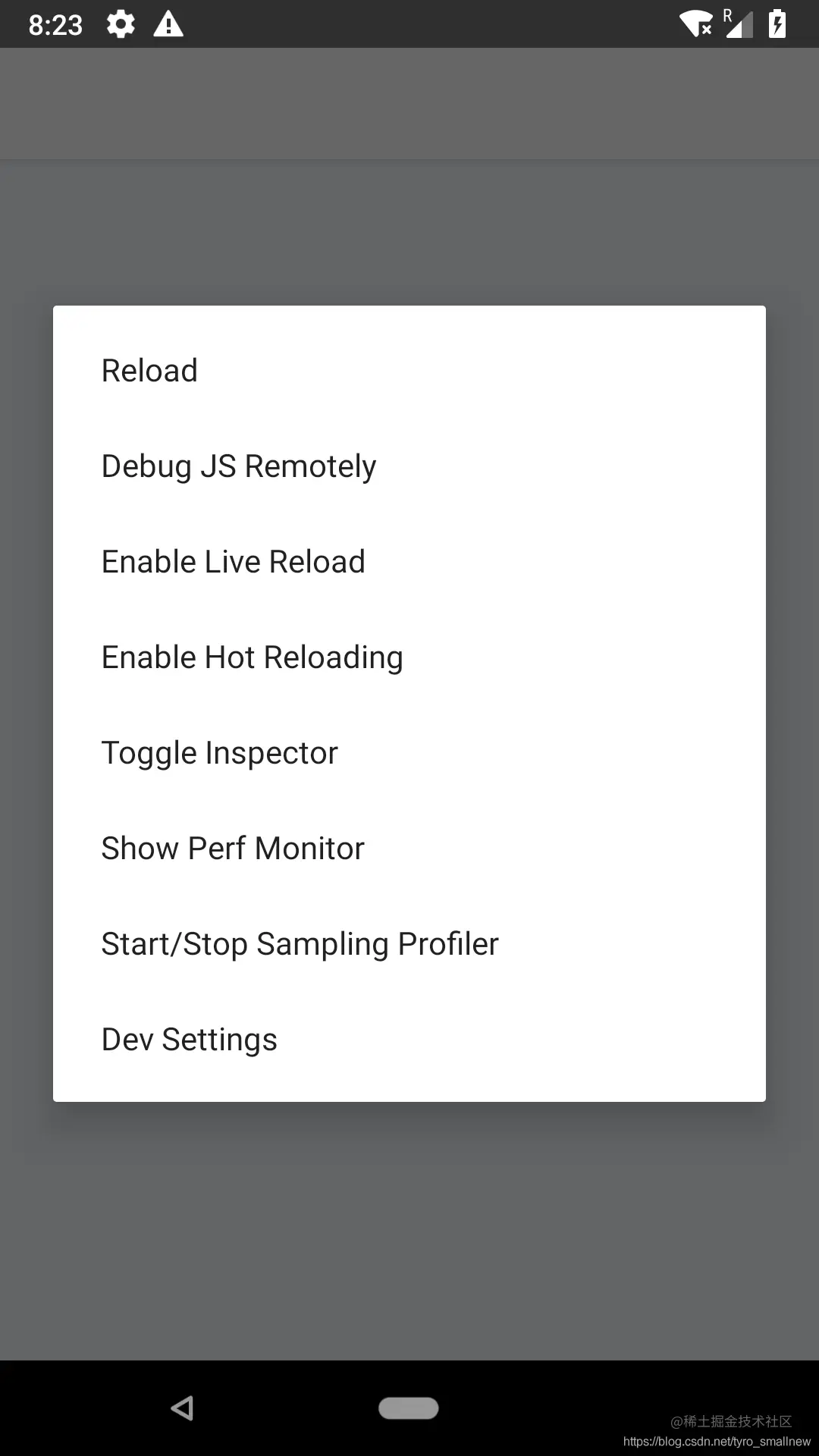 RN reload原理解析本文简要分析了React Native远程加载reload的整体流程，主要以android和J - 掘金