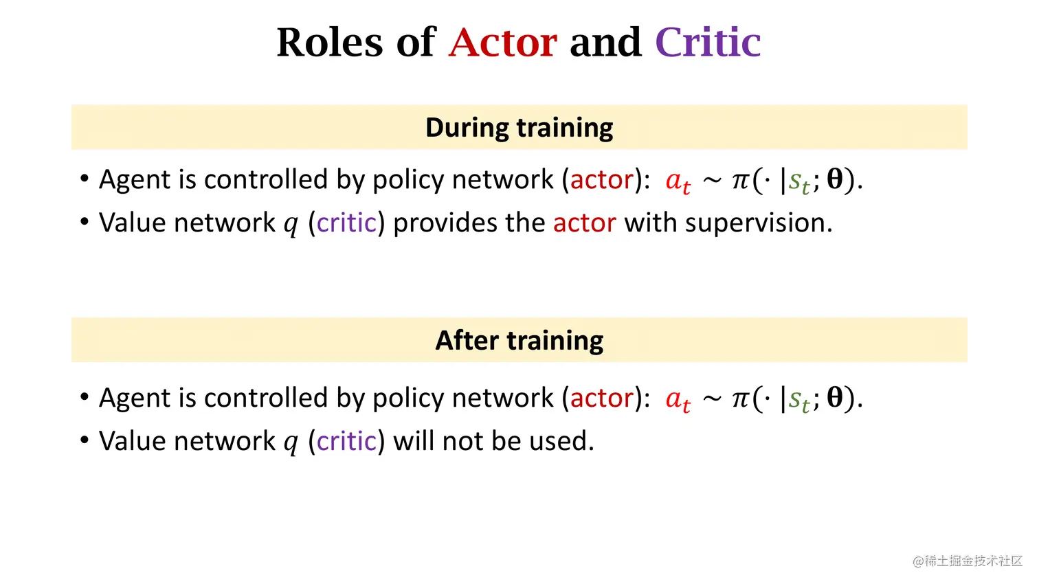 强化学习笔记（四）：AC方法（Actor-Critic Methods）本文正在参加「金石计划」 导语 本系列笔记为b站 - 掘金