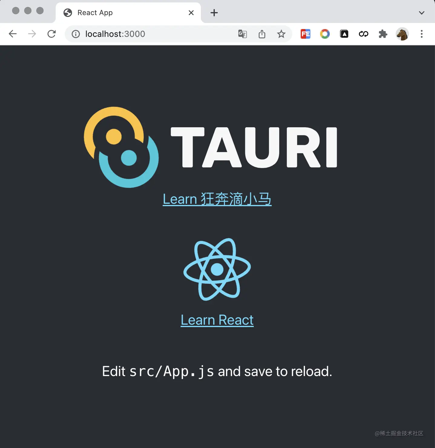 初步尝试 tauri，并且与 electron.js 对比 Tauri 是一个为所有主流桌面平台构建小型、快速二进制文件 - 掘金