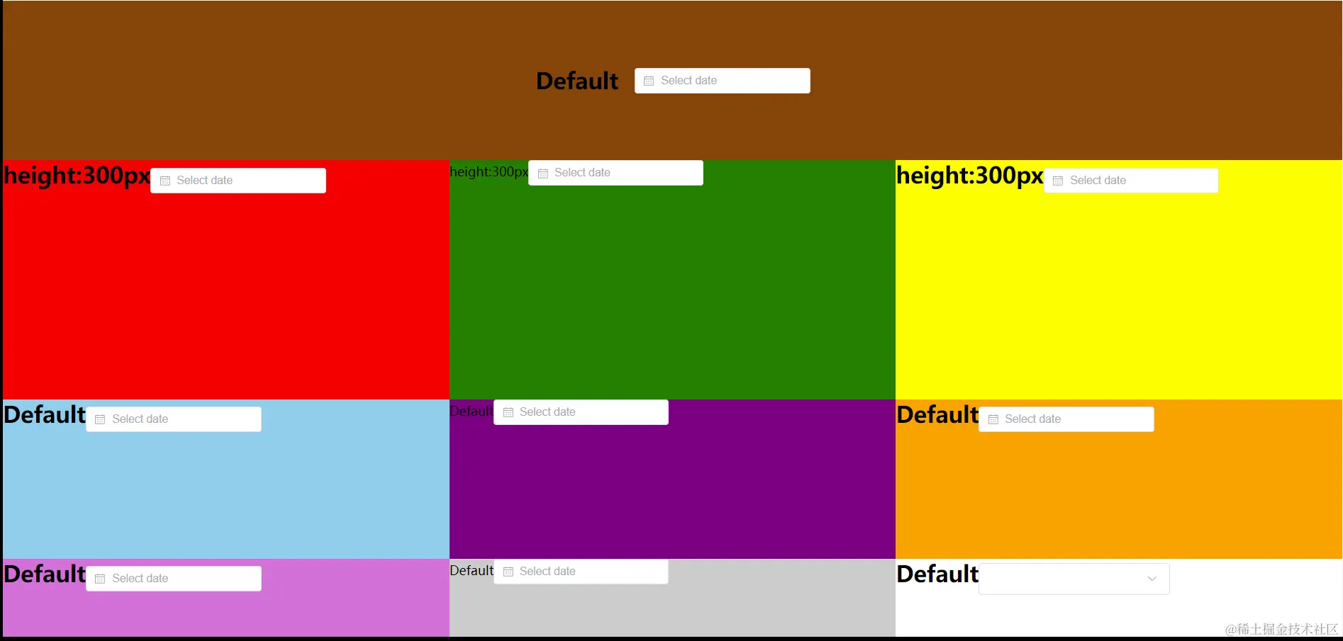 Element Plus中更改DateTimePicker 日期时间选择器的默认图标和位置前言 下面以一个小案例来复习下 - 掘金