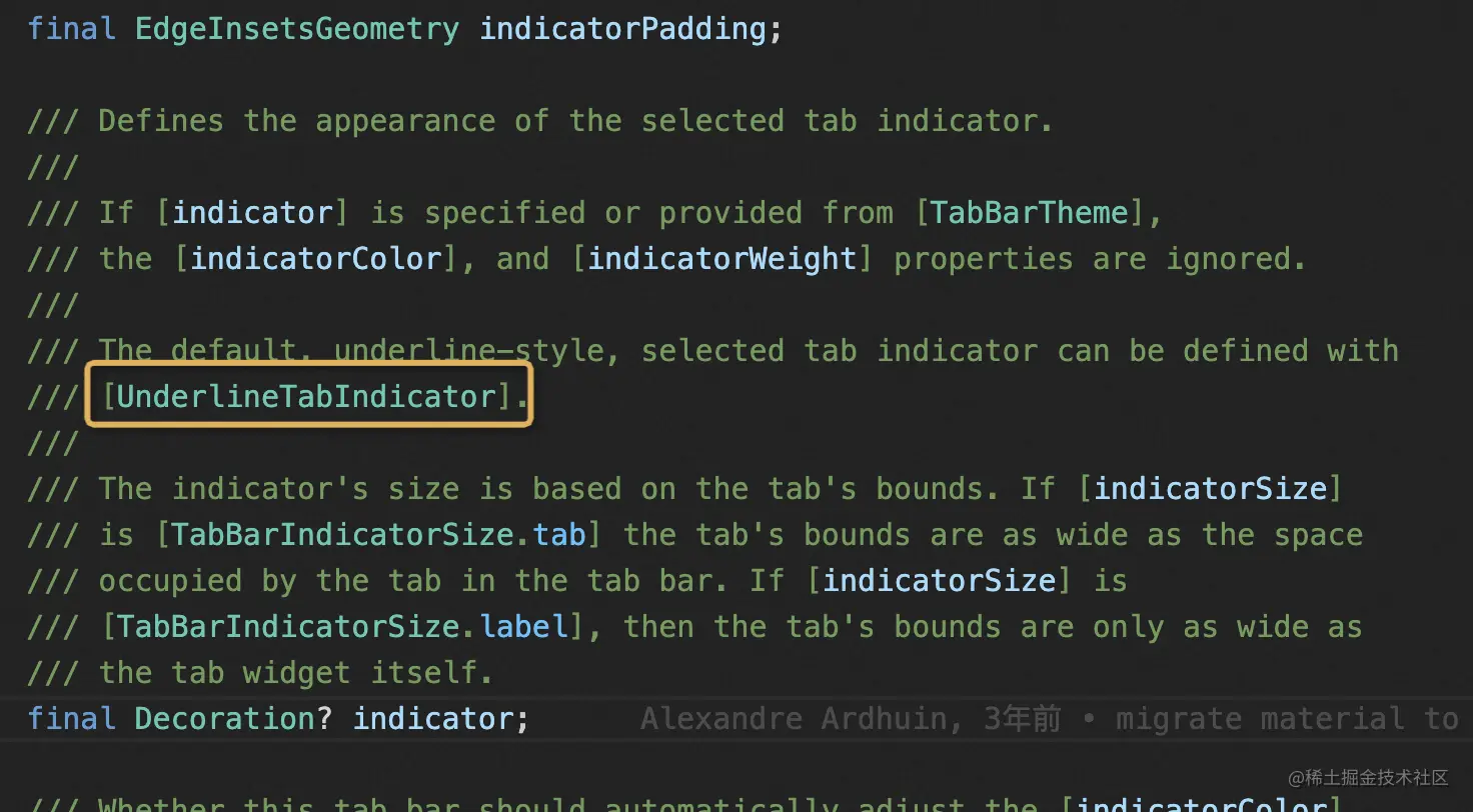 Flutter 自定义TabBar样式FLutter的TabBar组件对于UI要求较高的应用来说适配性不够，可以通过重写 - 掘金