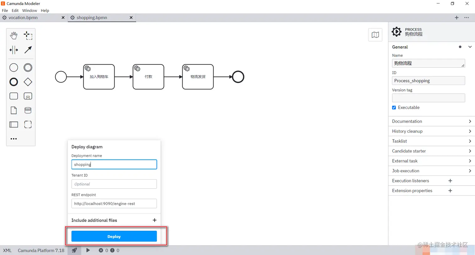 Camunda工作流引擎快速入门简介 官网地址 camunda工作流源自activity5，是德国一家工作流程自动化软件 - 掘金