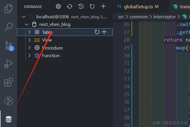 Nest.js从0到1搭建博客系统---使用TypeORM连接MySQL数据库（4）使用TypeORM连接MySQL数据 - 掘金