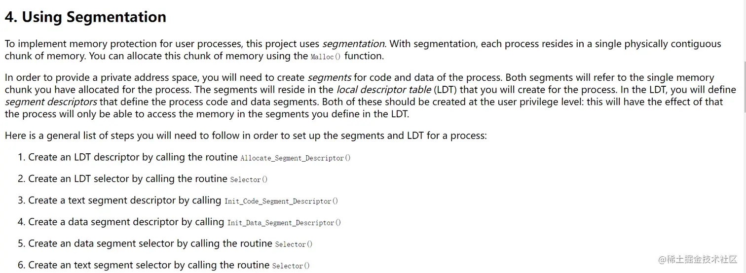 【操作系统】GeekOS完成记录（四） project2:添加用户态进程并实现系统调用从这一个project开始，我们会 - 掘金