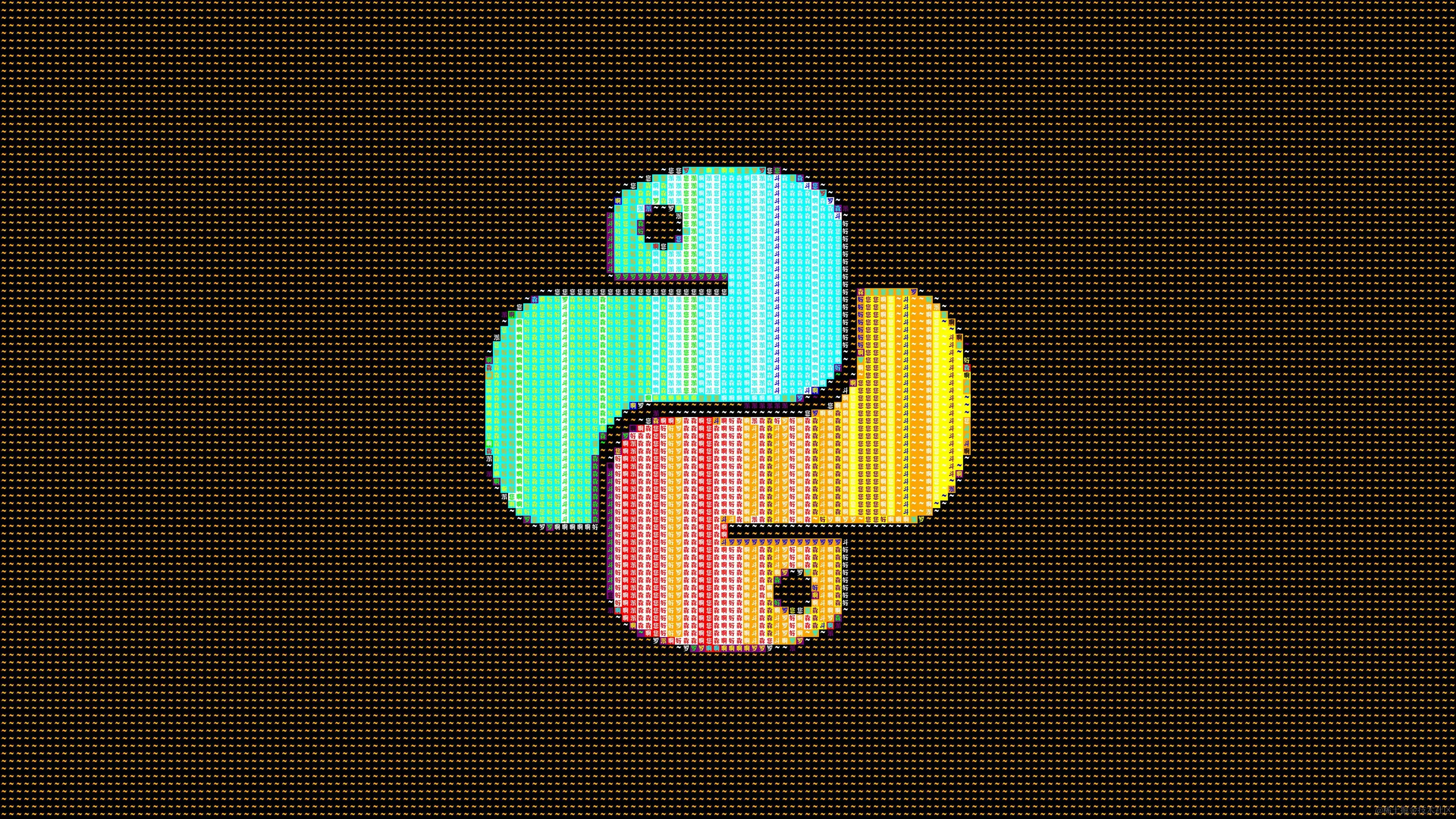 【python秘技】用python实现千图成像，千字成像，编程炫技必备！一个千图成像，千字成像的程序，开源给大家玩玩。 掘金