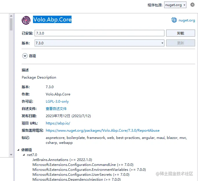 学习C#—ABP vNext框架:第一章(初识ABP vNext)ABP vNext框架是一个基于ASP.NET核心的完 - 掘金