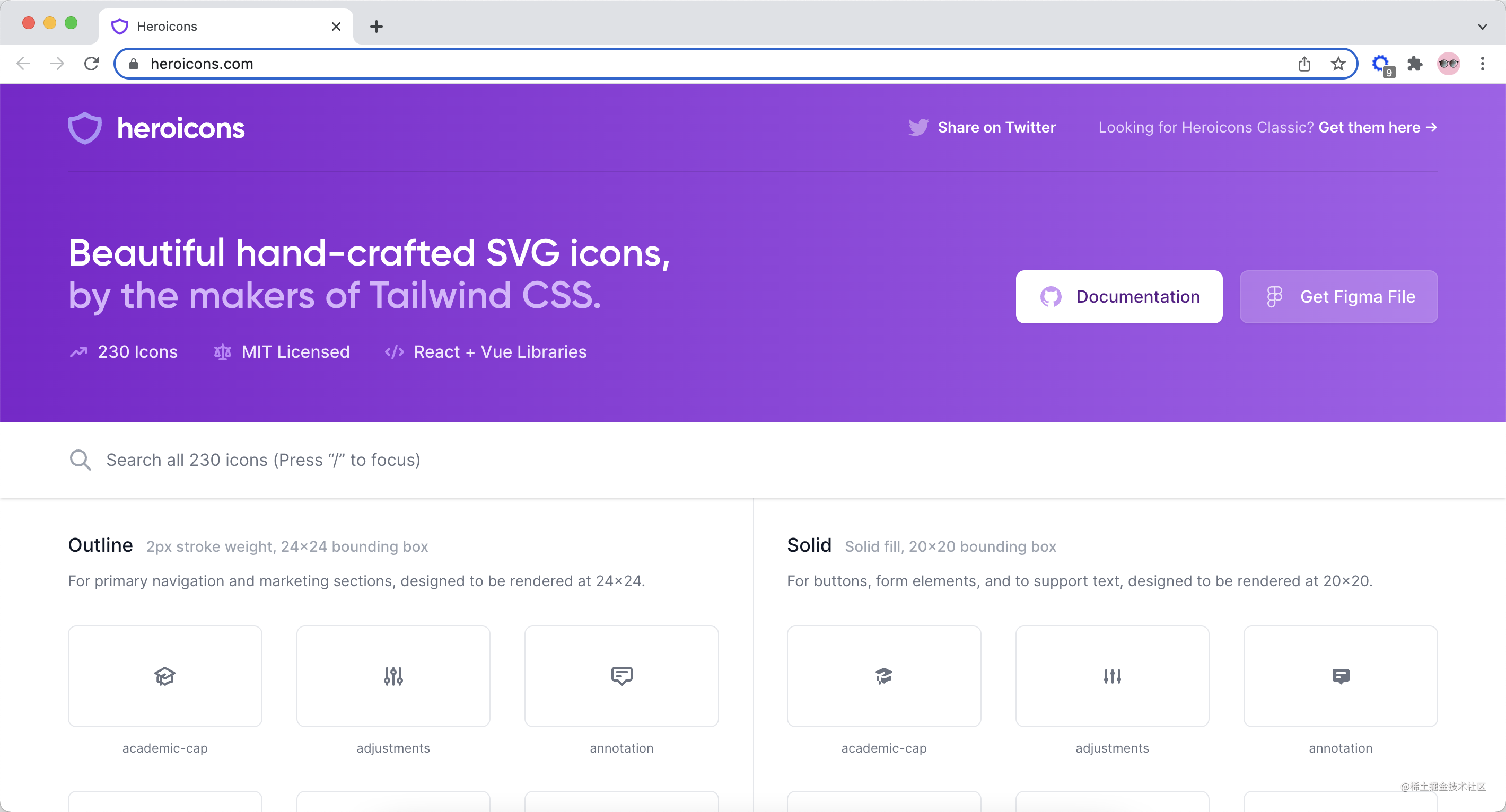 推荐 5 个优秀的 Javascript 图标库 🚀 - 掘金