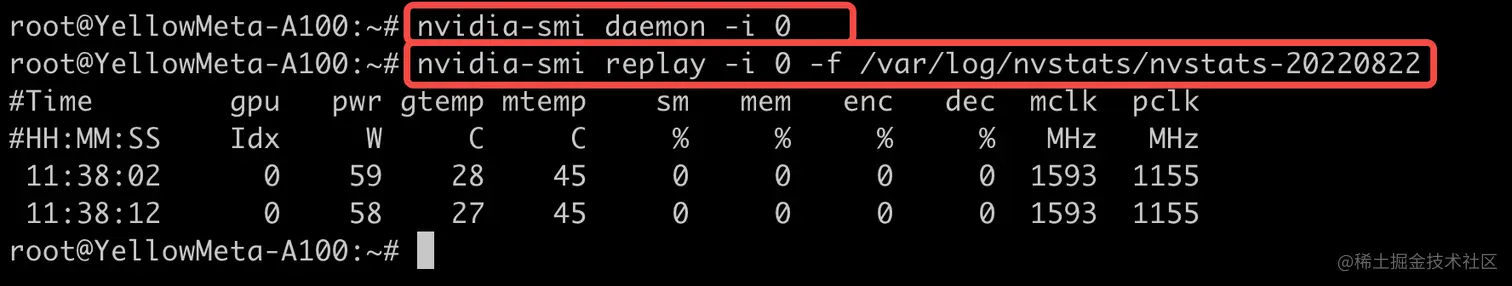 NVIDIA-SMI系列命令详解(13)-设备监控(2) 本文为NVIDIA-SMI系列命令详解第十三篇-设备监控(2) - 掘金