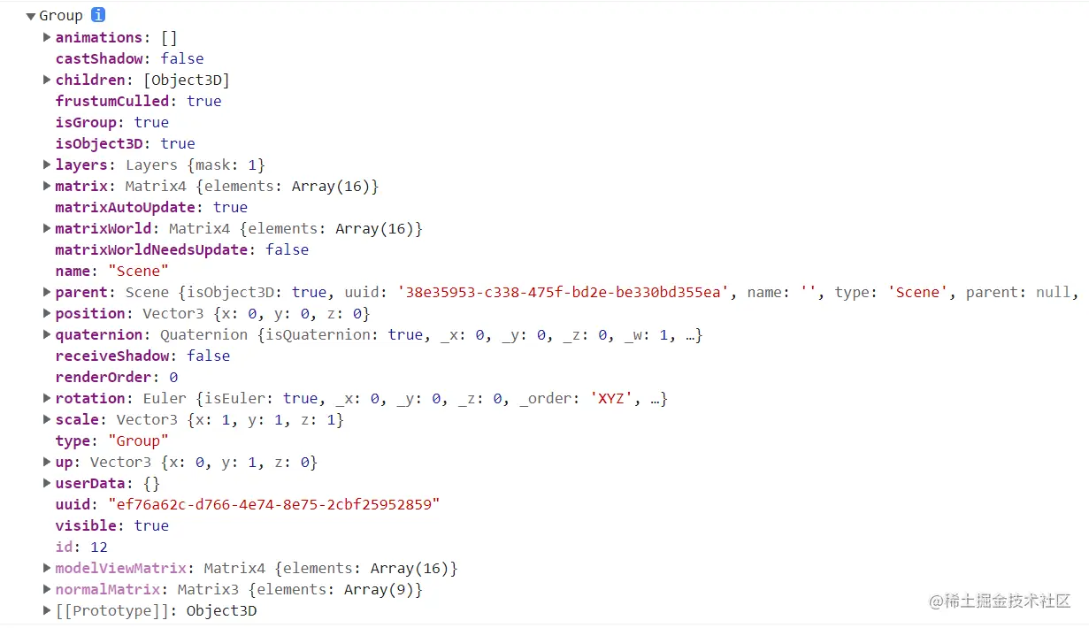 Threejs基础实现物体的粒子形态所用到的知识 Buffergeometry： 掘金 