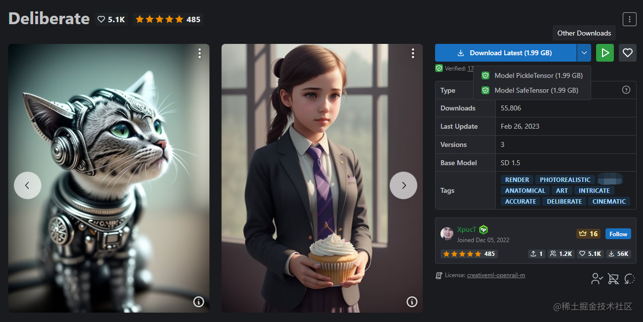 AI - stable-diffusion(AI绘画)的搭建与使用 - 掘金