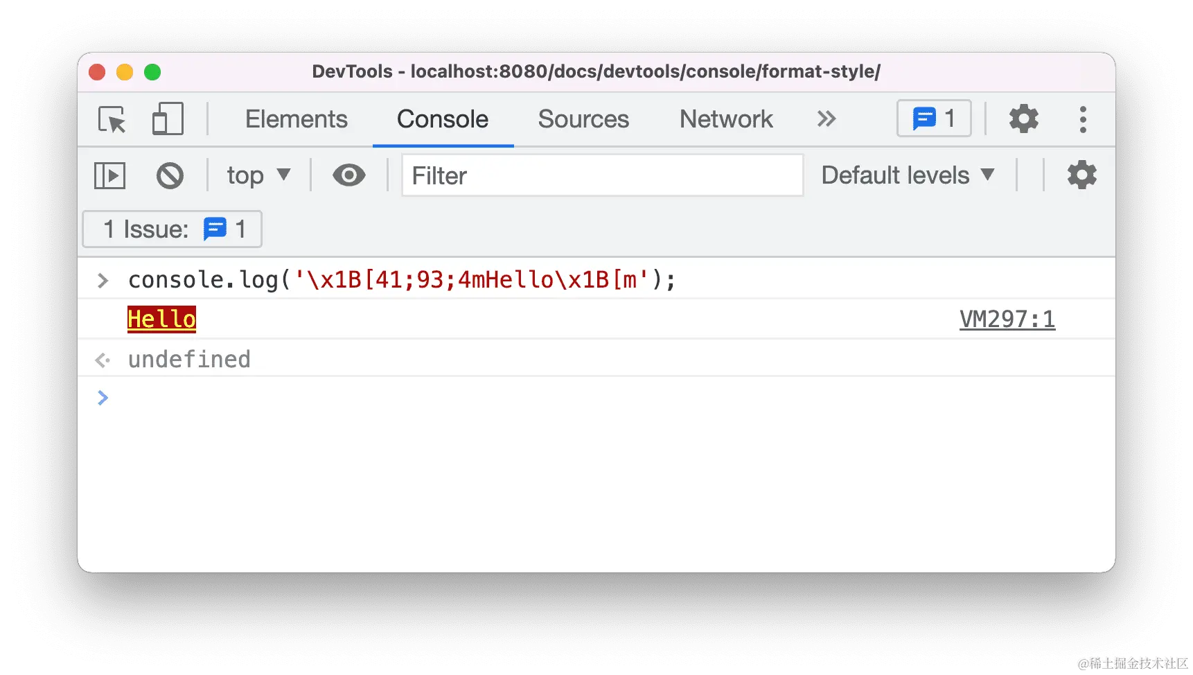 chrome控制台中console的格式和样式设置控制台消息的格式 您可以使用格式说明符来设置控制台消息的格式。 格式说 - 掘金