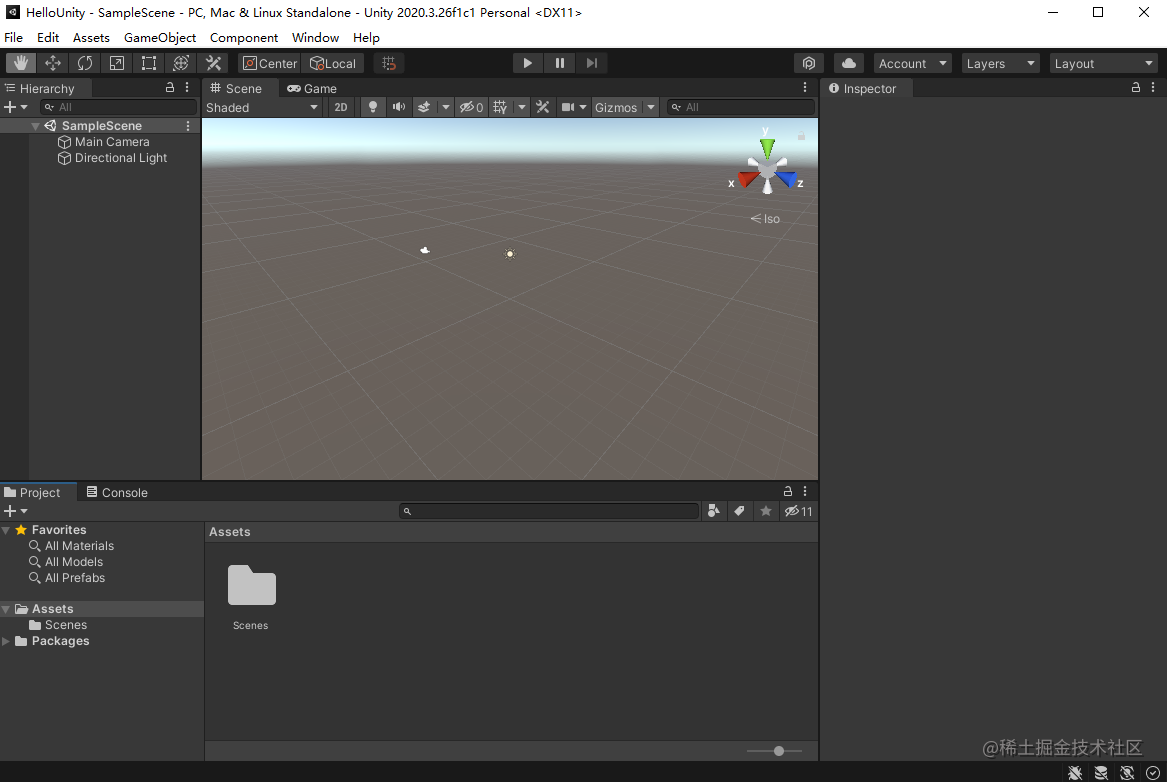 手把手教你快速入门 Unity 游戏引擎 - 掘金