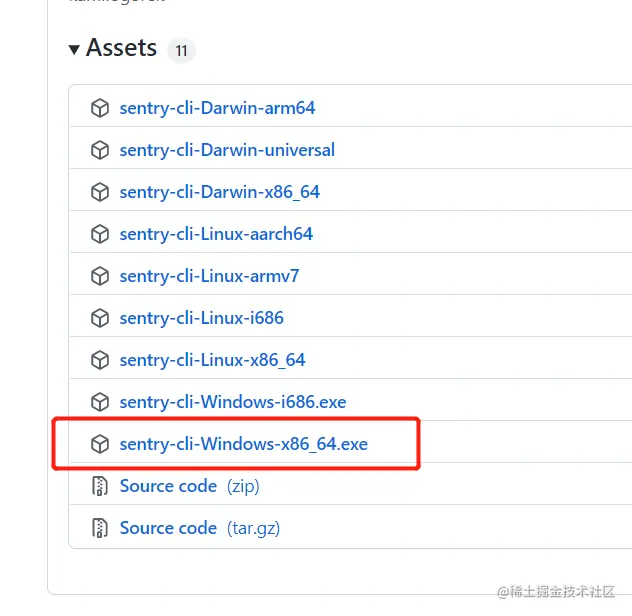 windows下不能自动下载sentry-cli这个专栏主要记录一些在编码过程遇到的各种问题，比如，项目构建运行上的问题 - 掘金