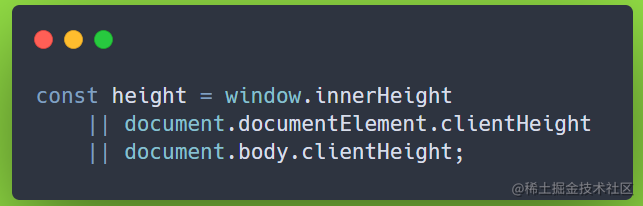 小结clientHeight，innerHeight，offsetHeight，scrollHeight - 掘金