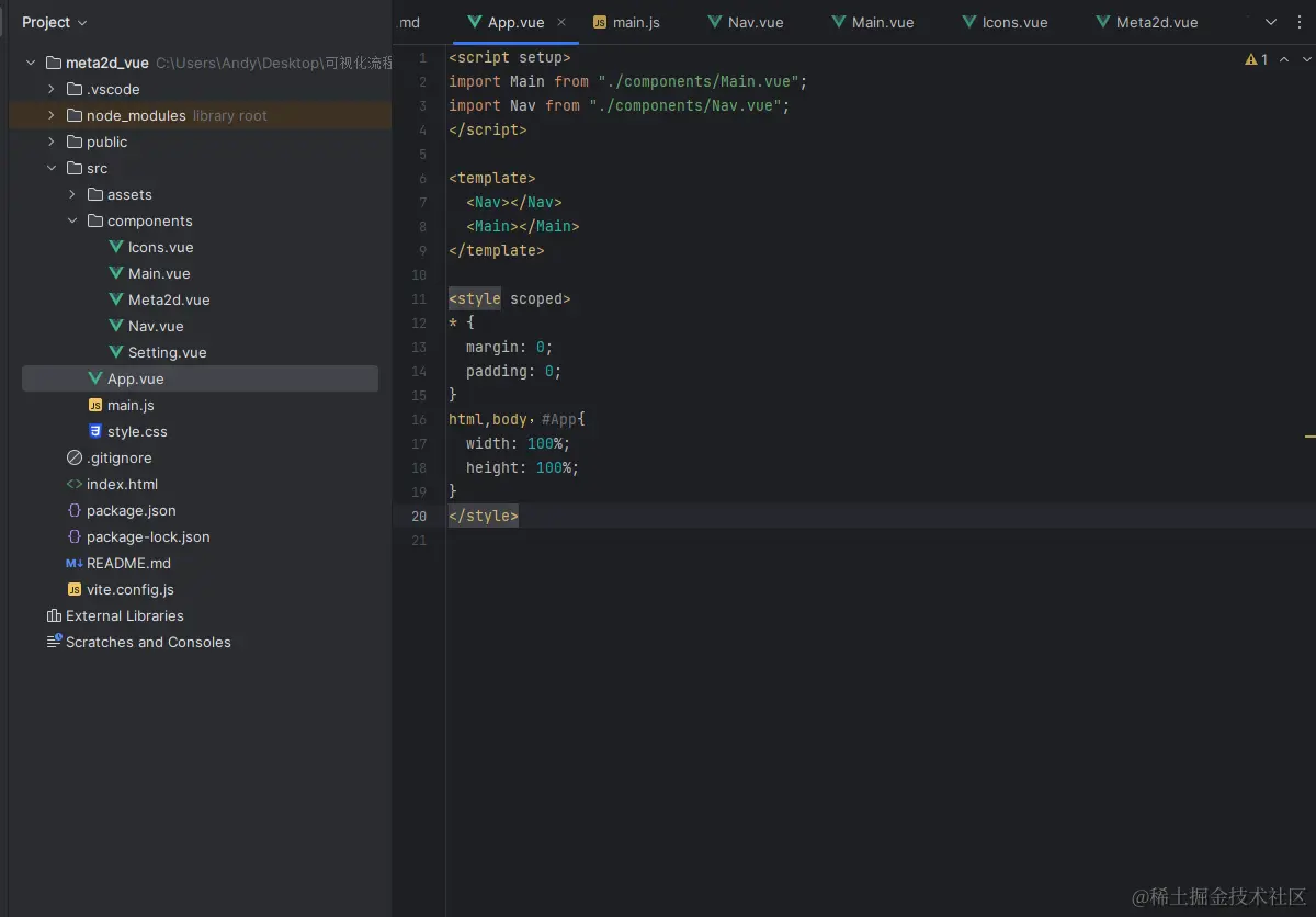 基于乐吾乐meta2d从零实现可视化流程图编辑器（一）meta2d是乐吾乐开源的2D图元组成的可视化引擎，集实时数据展示 - 掘金
