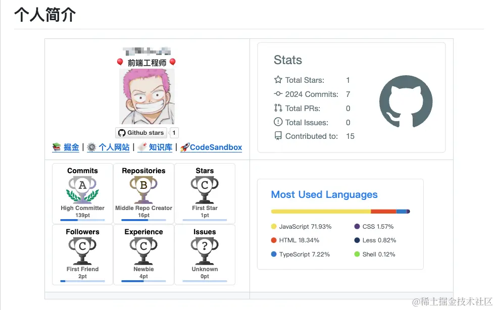 【前端工程化】自动化篇-Github Action基本使用、自动部署组件库文档、github3D指标统计上篇我们将介绍了 - 掘金