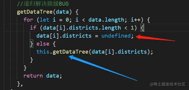 element-ui 级联组件踩坑 Cascader 2种情况： html: 配置数据： 情况1： 通过options配 - 掘金