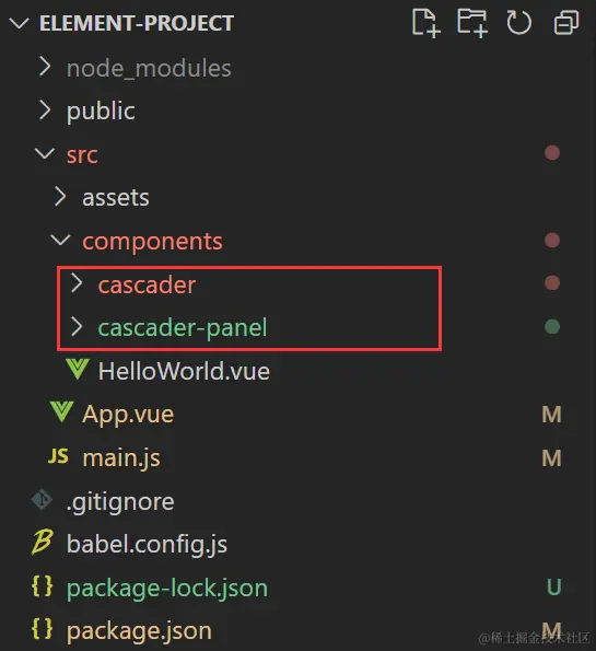 对element-ui的组件二次修改-自定义组件将element-ui的组件复制出来作为自定义组件 首先我们拥有一个前端 - 掘金