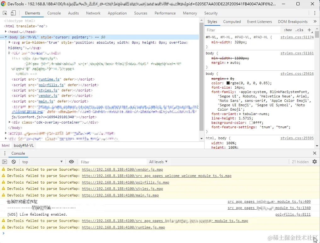 用 RemoteDebug iOS Webkit 在 Chrome DevTools 中调试iOS/iPadOS设备的前端页面 - 掘金