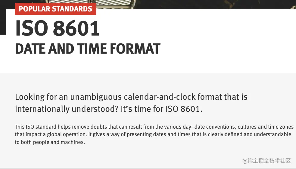 聊一聊 GMT、UTC 以及 ISO8601GMT：格林威治时间 格林威治（也称格林尼治）时间，也叫世界时（Univer - 掘金