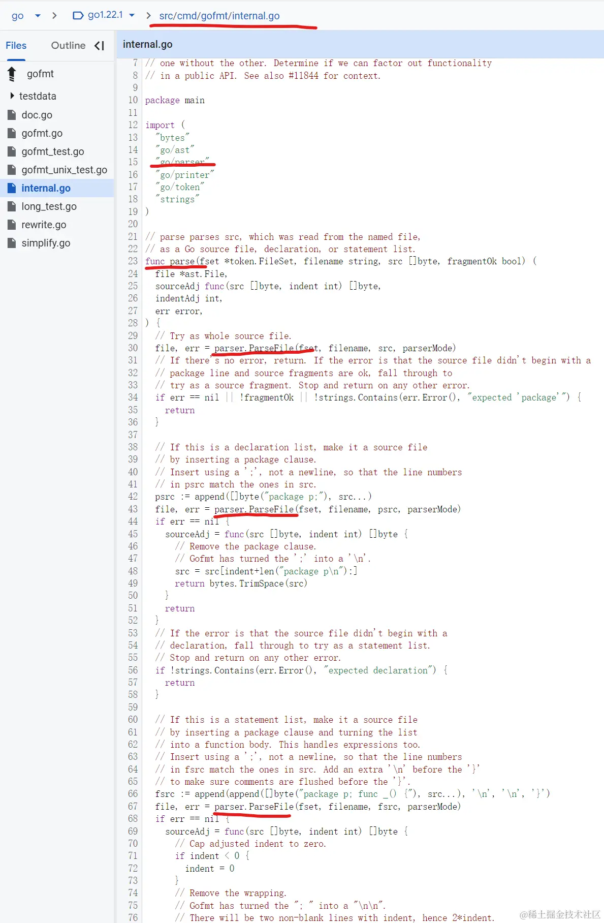 gofmt是如何实现的？gofmt 是 Go 语言官方提供的一个工具，用于自动格式化 Go 源代码，使其符合 Go 语言 - 掘金