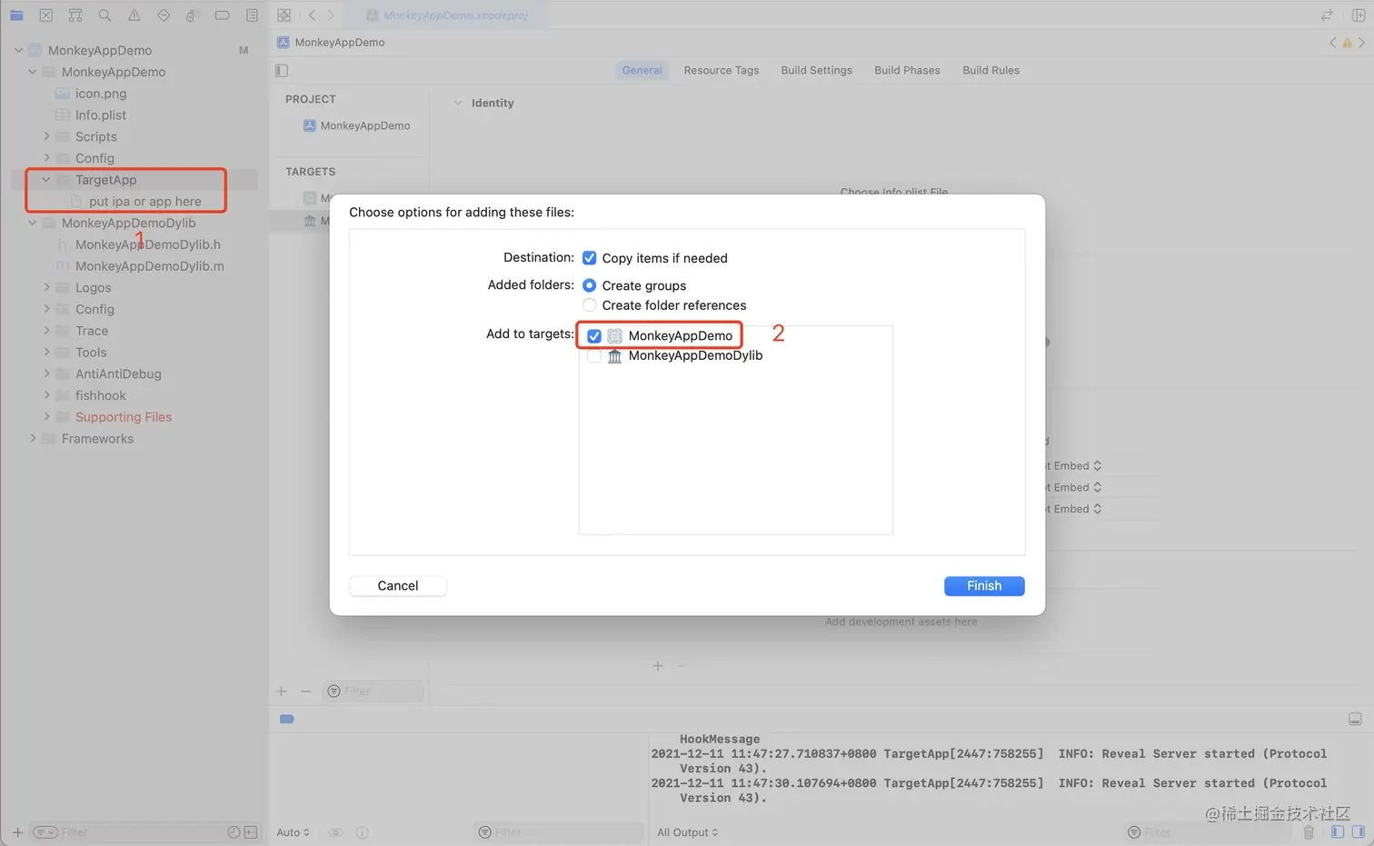 MonkeyDev使用一、简介 MonkeyDev是基于iOS OpenDev的升级，是一个为越狱和非越狱开发人员准备的 - 掘金