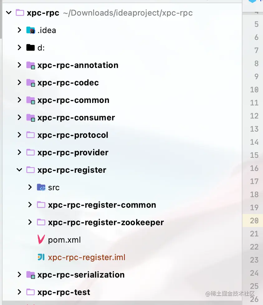 手撸RPC框架 - 注册中心基础功能实现大家好，我是小趴菜，接下来我会从0到1手写一个RPC框架，该专题包括以下专题，有 - 掘金