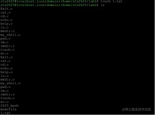 C语言实践实现myshell（Linux实验）大连海事大学Linux实验二：C语言实践实现myshell，这个里面很多源 - 掘金