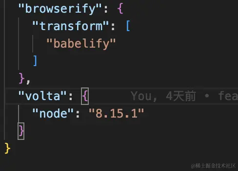 volta管理项目的node版本1.介绍Volta 什么是volta Volta 是一个开源的工具，用于管理 JavaS - 掘金